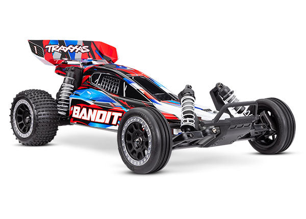 Traxxas Bandit XL-5 1/10 Scale, 2WD, Ready-To-Race® RC Buggy RED – OC ...